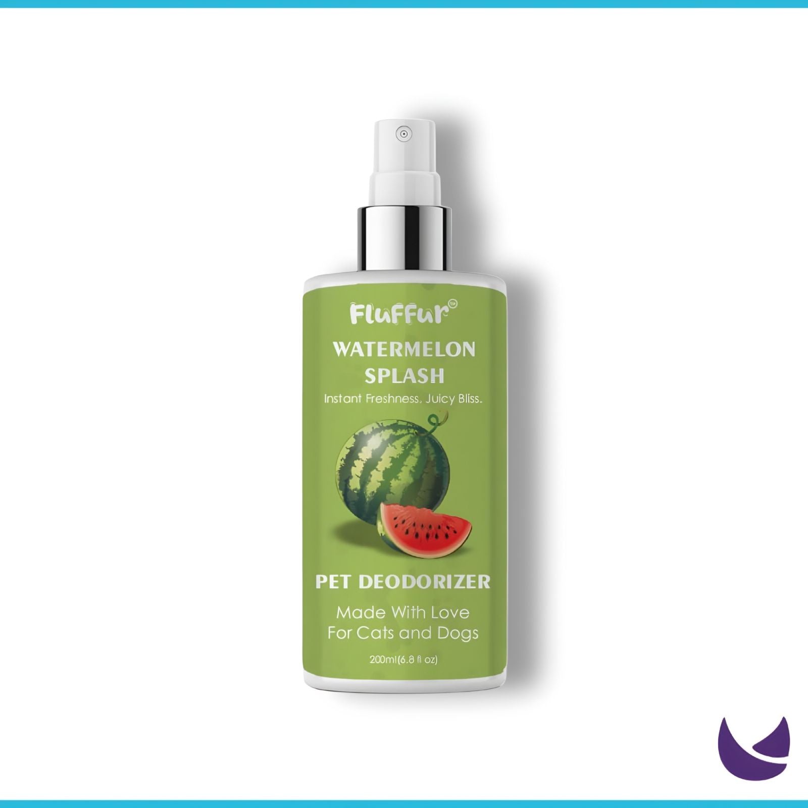 Fluffur Pet Deodorizing Spray – Watermelon Fresh – 200 ml – Chubby Meows
