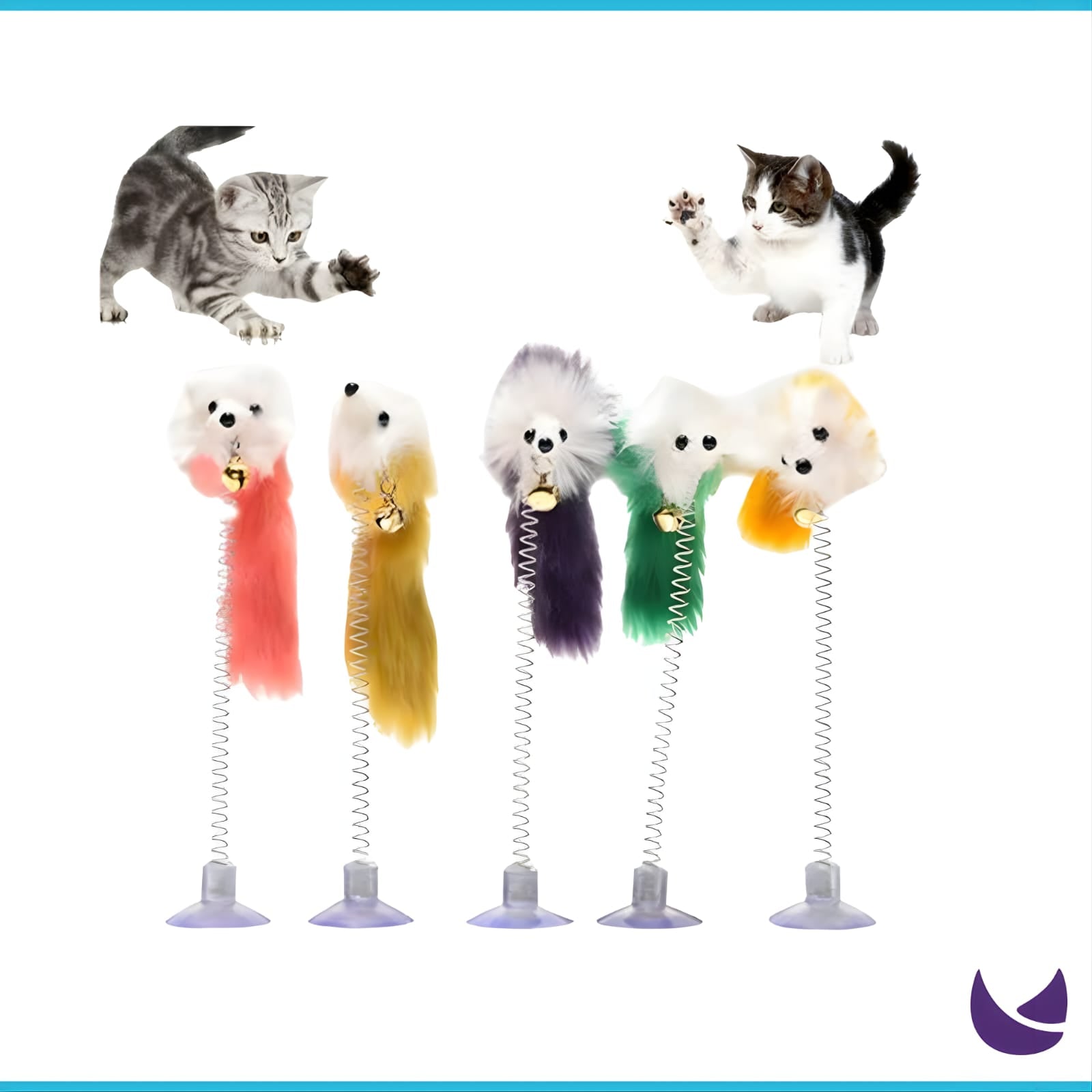 Spring Mouse Toy for Cats – Chubby Meows