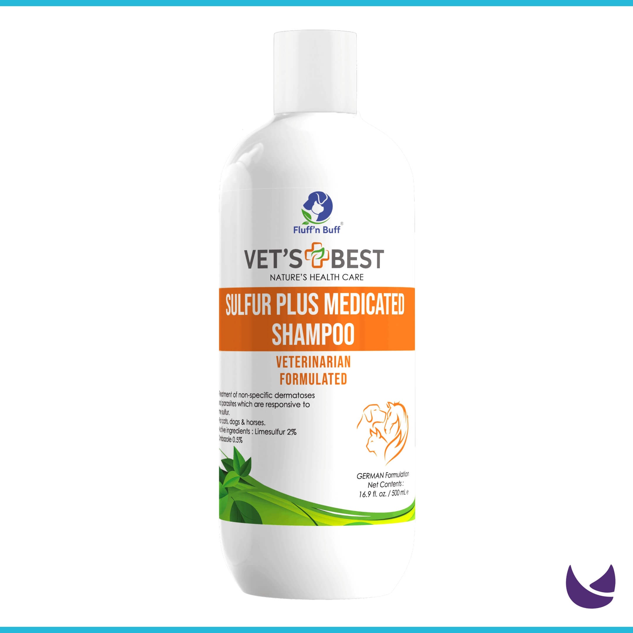 Fluff 'n Buff Sulfur Plus Medicated Shampoo – Chubby Meows