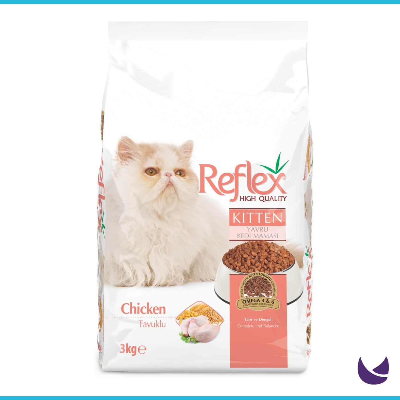 Reflex Kitten Food Chicken Flavor – Chubby Meows