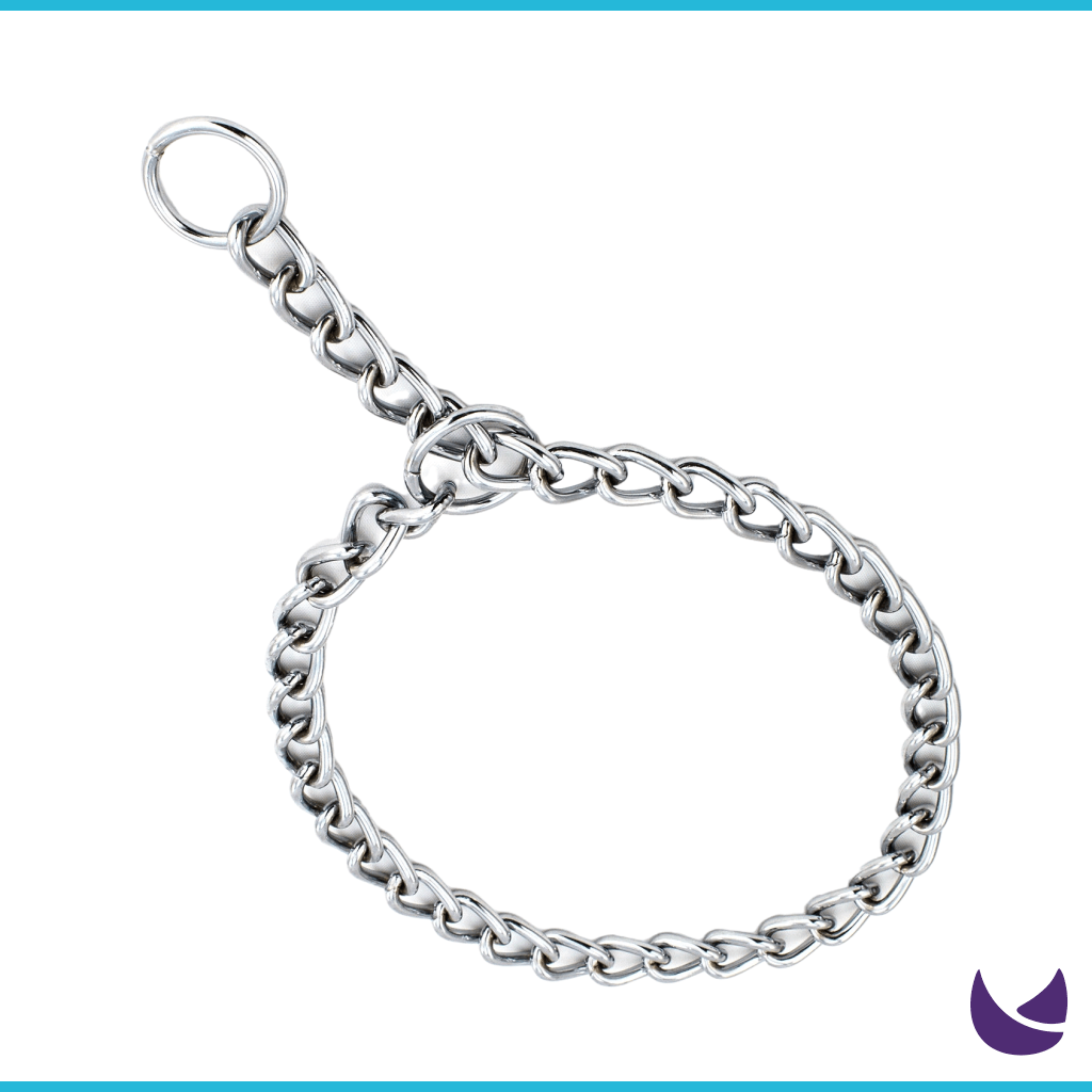 Silver Choke Chain for Dogs – Chubby Meows